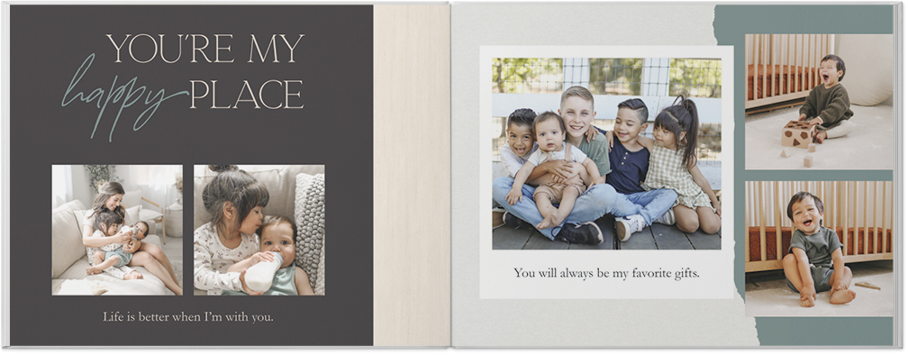 Elevated Rustic Photo Book | Shutterfly