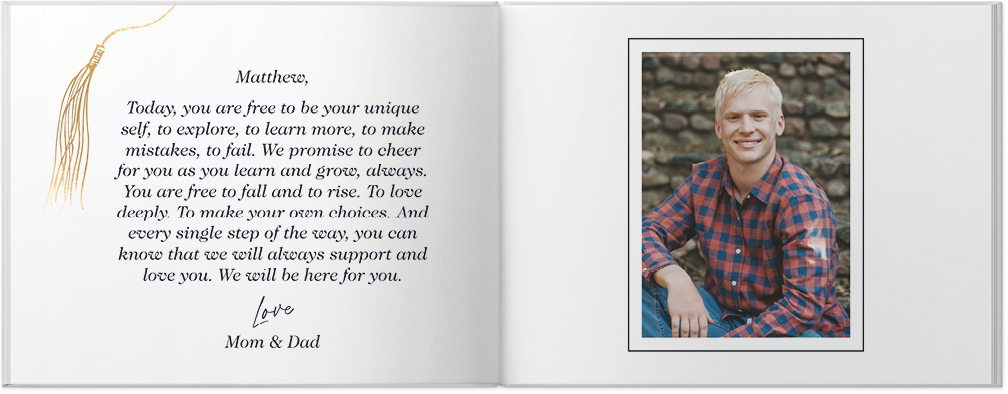 Graduation Photo Album Photo Book | Shutterfly