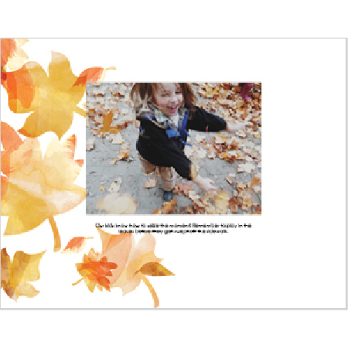 Watercolor Seasons Wall Calendar | Shutterfly