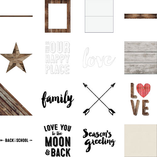 Rustic Farmhouse Calendar Wall Calendar | Shutterfly