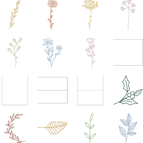 Seasonal Patterns Calendar Wall Calendar | Shutterfly