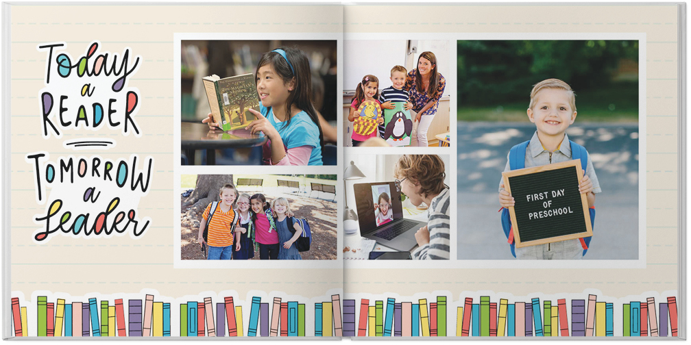 Colorful School Days by Float Paperie Photo Book | Shutterfly