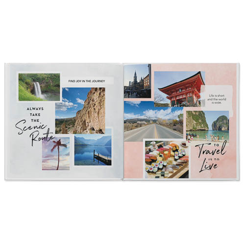 Inspirational Travel Photo Book | Shutterfly