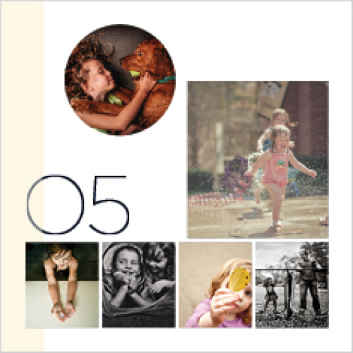 Modern Collage Wall Calendar | Shutterfly
