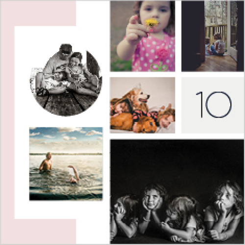 Modern Collage Wall Calendar | Shutterfly
