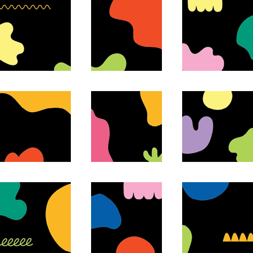 Bright Color Pop Calendar Wall Calendar | Shutterfly