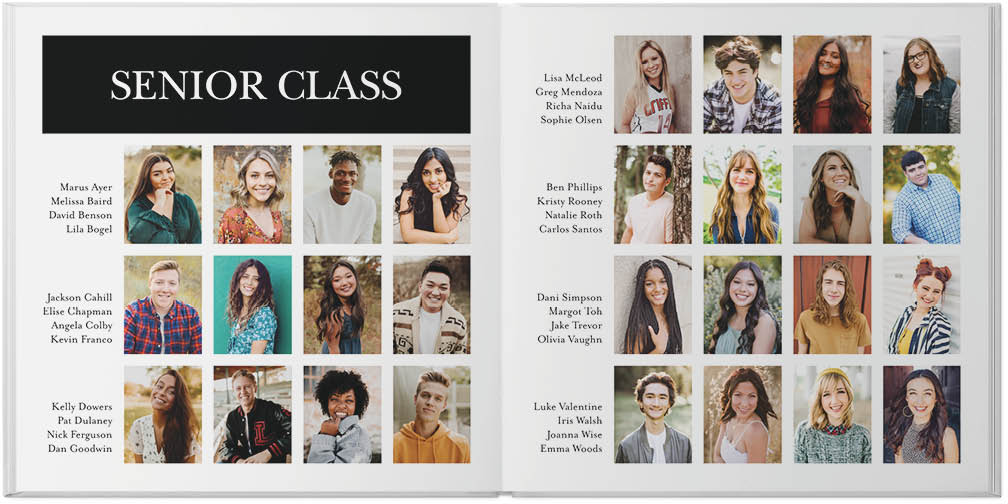 Classic School Yearbook Photo Book | Shutterfly