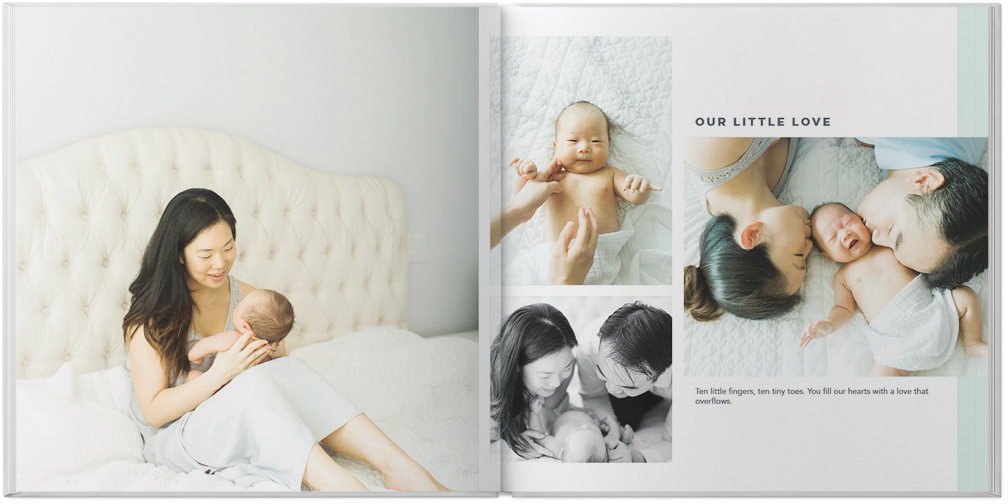 Modern Baby Photo Book | Shutterfly