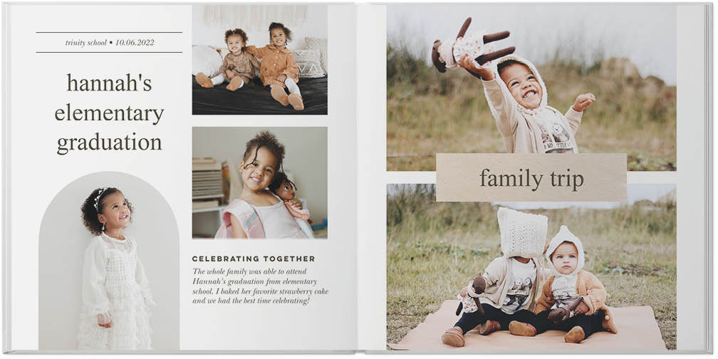 Modern Year In Review Photo Album Photo Book | Shutterfly