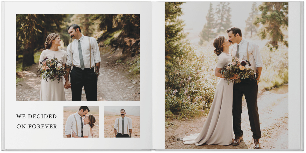 Simple Elegant Wedding Photo Book | Shutterfly