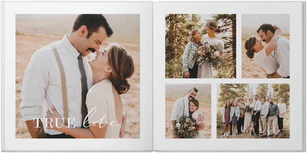Simple Elegant Wedding Photo Book | Shutterfly