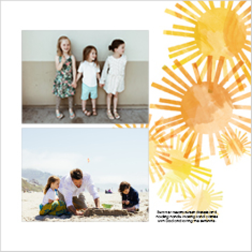 Watercolor Seasons Wall Calendar | Shutterfly